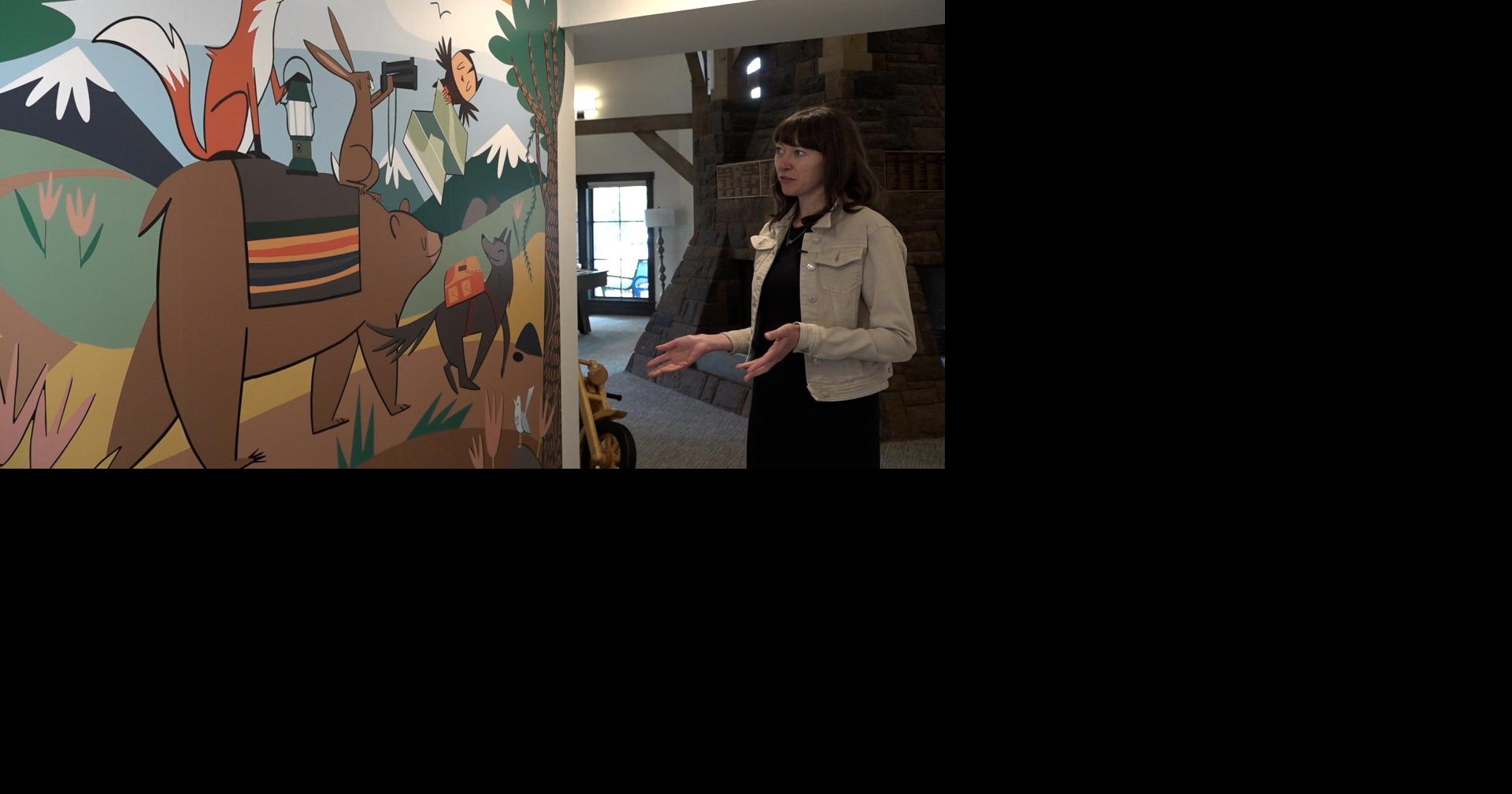 Bend artist's mural helps families feel at home at Ronald McDonald ...