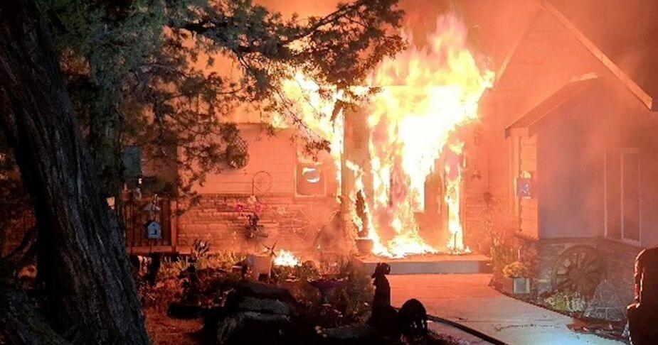 Late night fire destroys a home in Crooked River Ranch | Local News ...