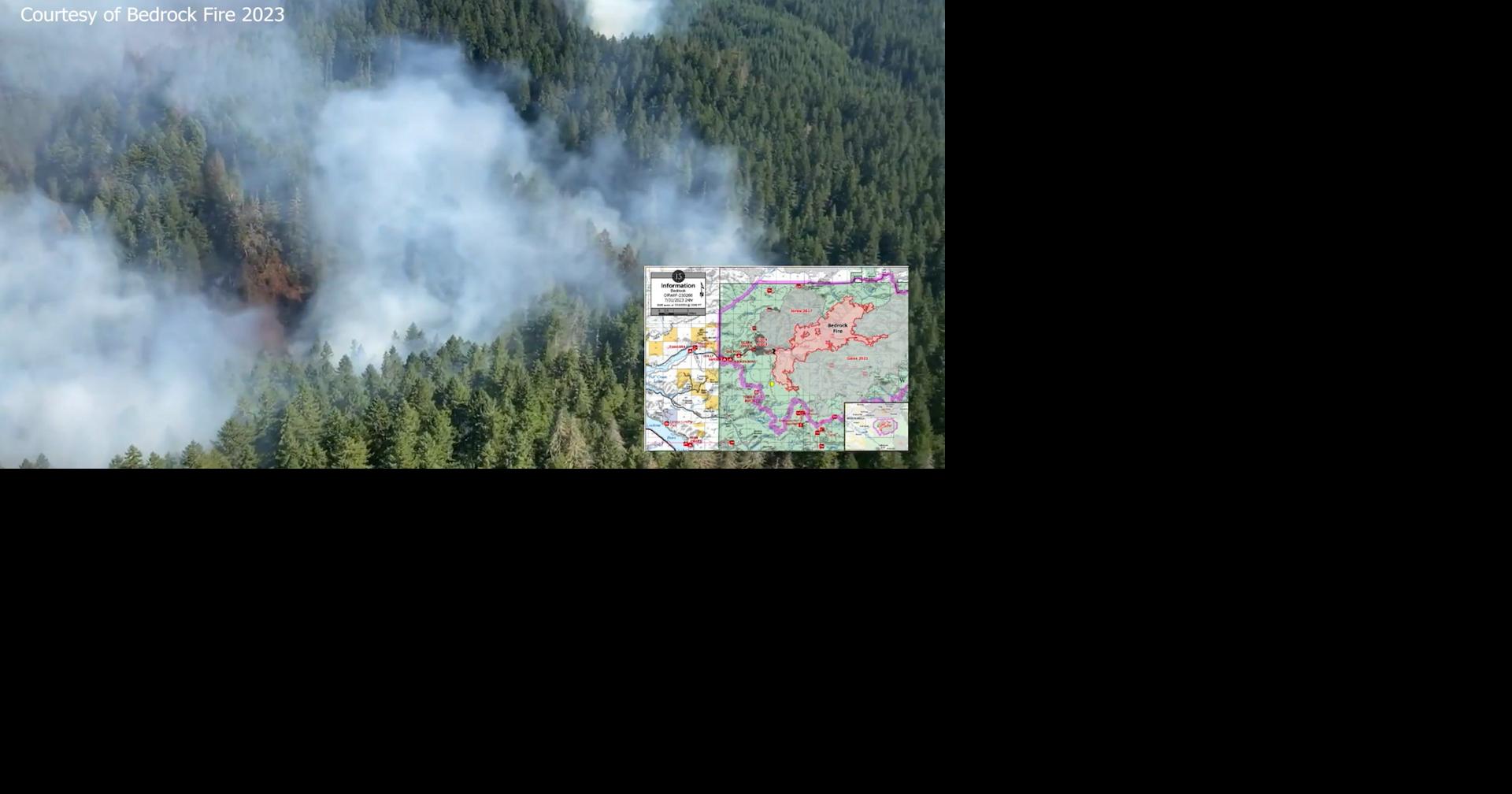 Rainfall helps firefighters battling Bedrock Fire | Central-oregon ...