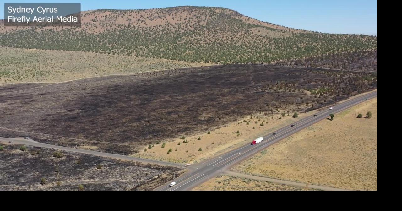 Drone video shows Juniper Fire burn scar | Local News ...