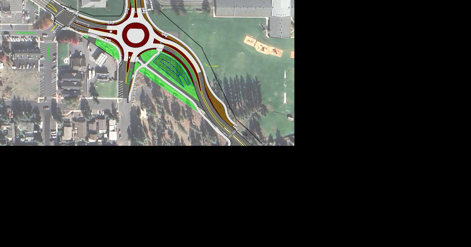 Sisters roundabout construction begins on Highway 20 | Sisters News ...