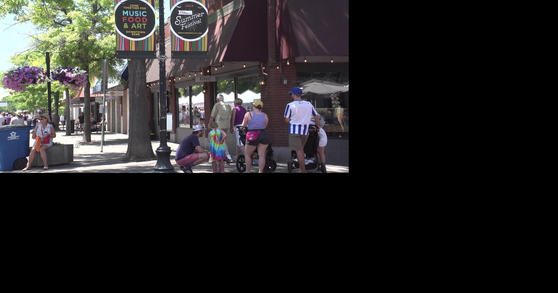 People came out to celebrate summer at the Bend Summer Festival this ...