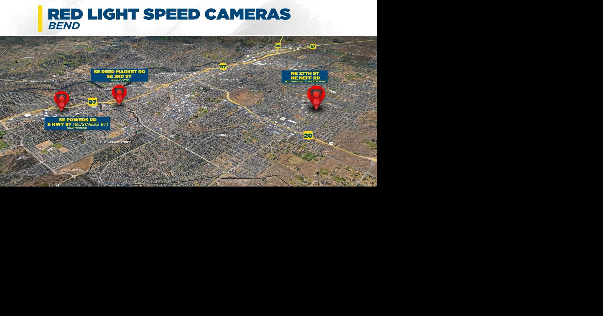 Red-light, speed cameras coming to 3 Bend intersections | Local News ...