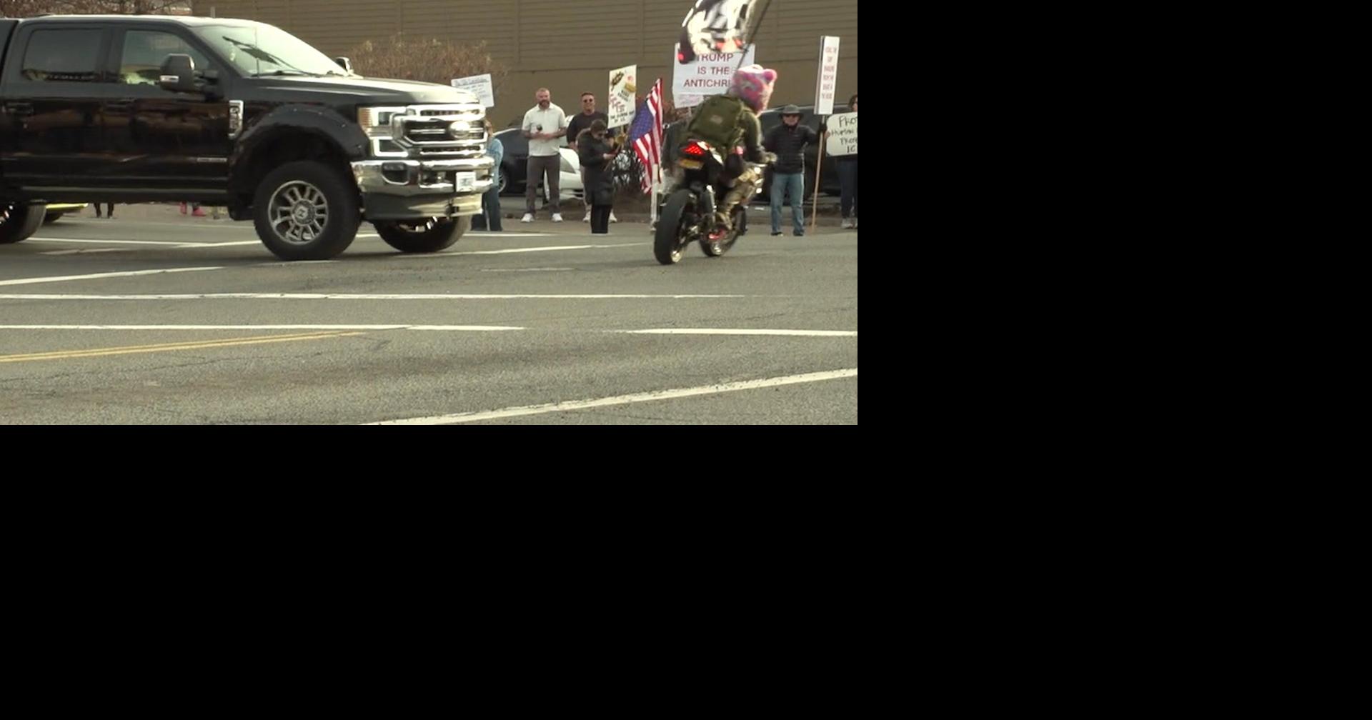 Bend Police Arrest Motorcyclist at ICE Protest | Local News ...