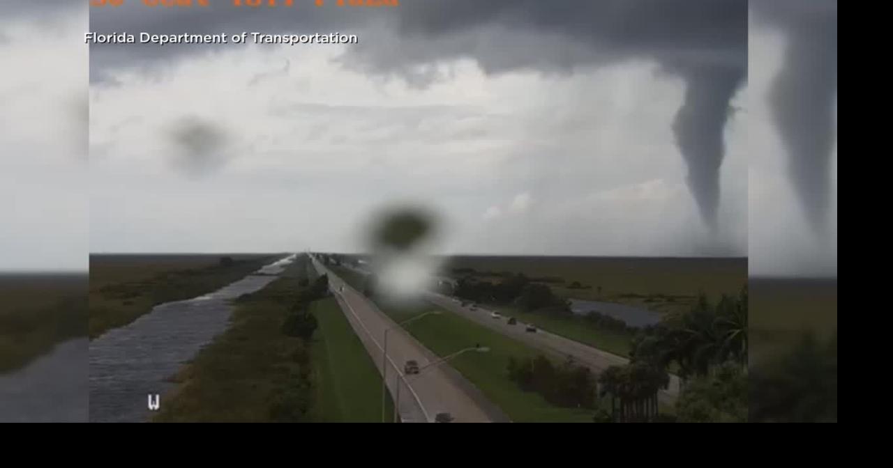Apparent tornado in Alligator Alley ahead of Hurricane Milton ...