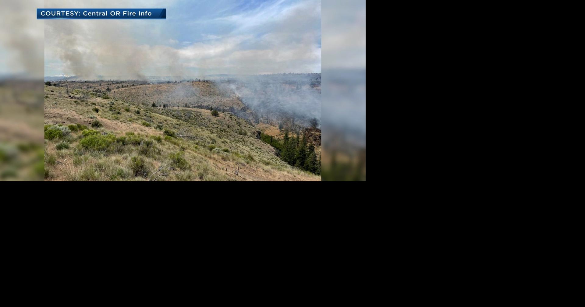 1500 acre fire south of Lake Billy Chinook, level 1 & 2 evacuations in ...