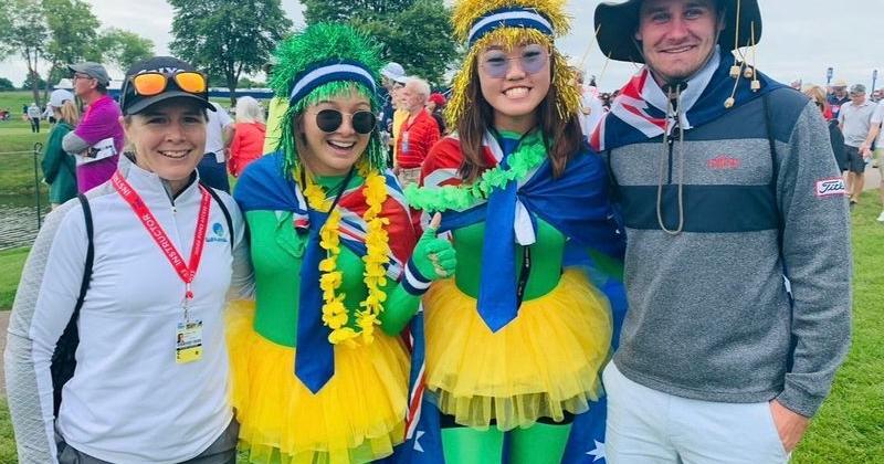 Grace Kim, queen of costumes, returns to Hazeltine a major champion ...
