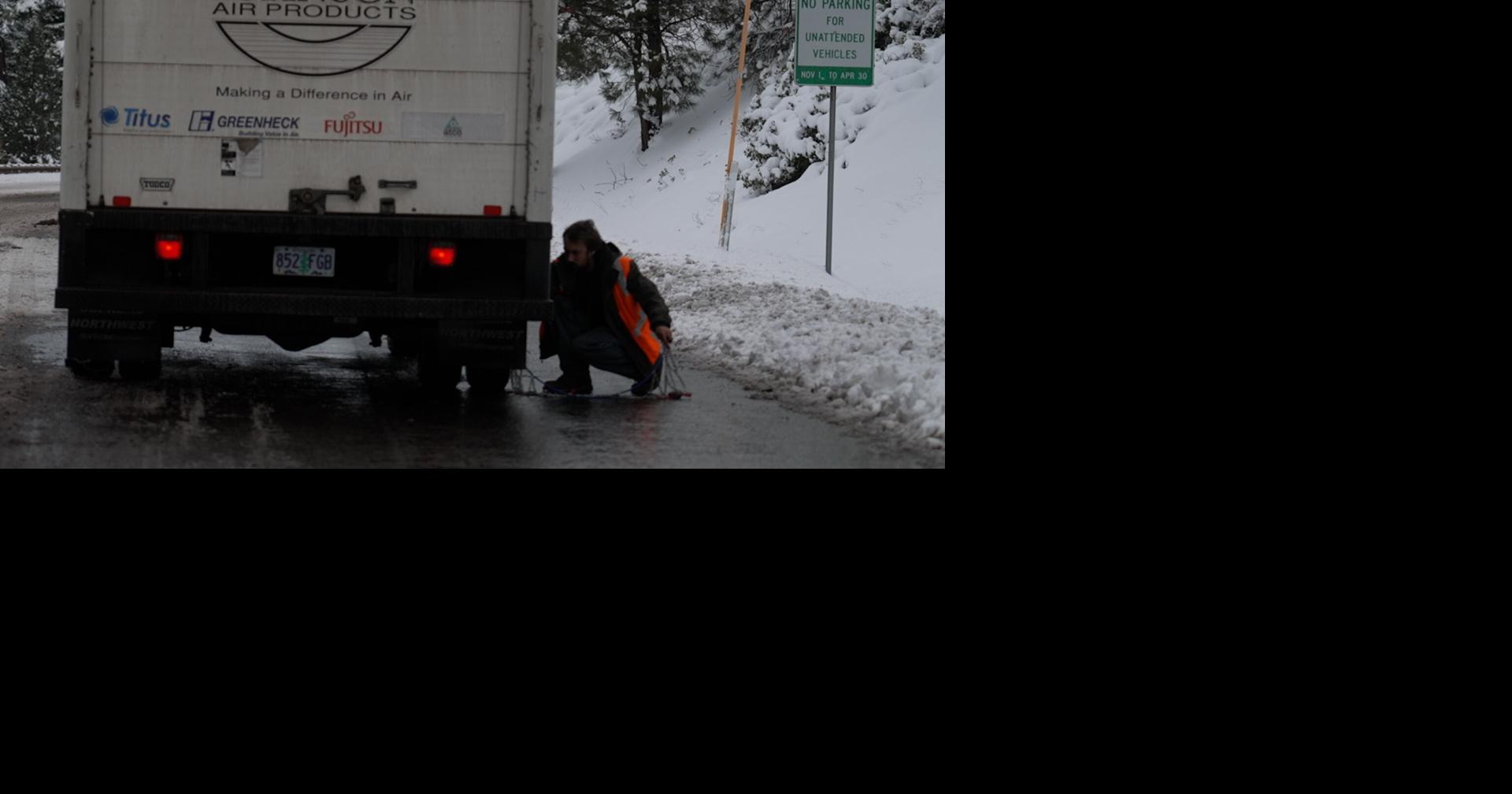 Heavy snow, chain rules expected on Oregon mountain passes | Oregon ...