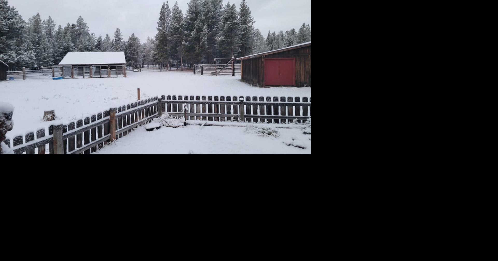 First Central Oregon snow of the season: Your photos | Central-oregon ...
