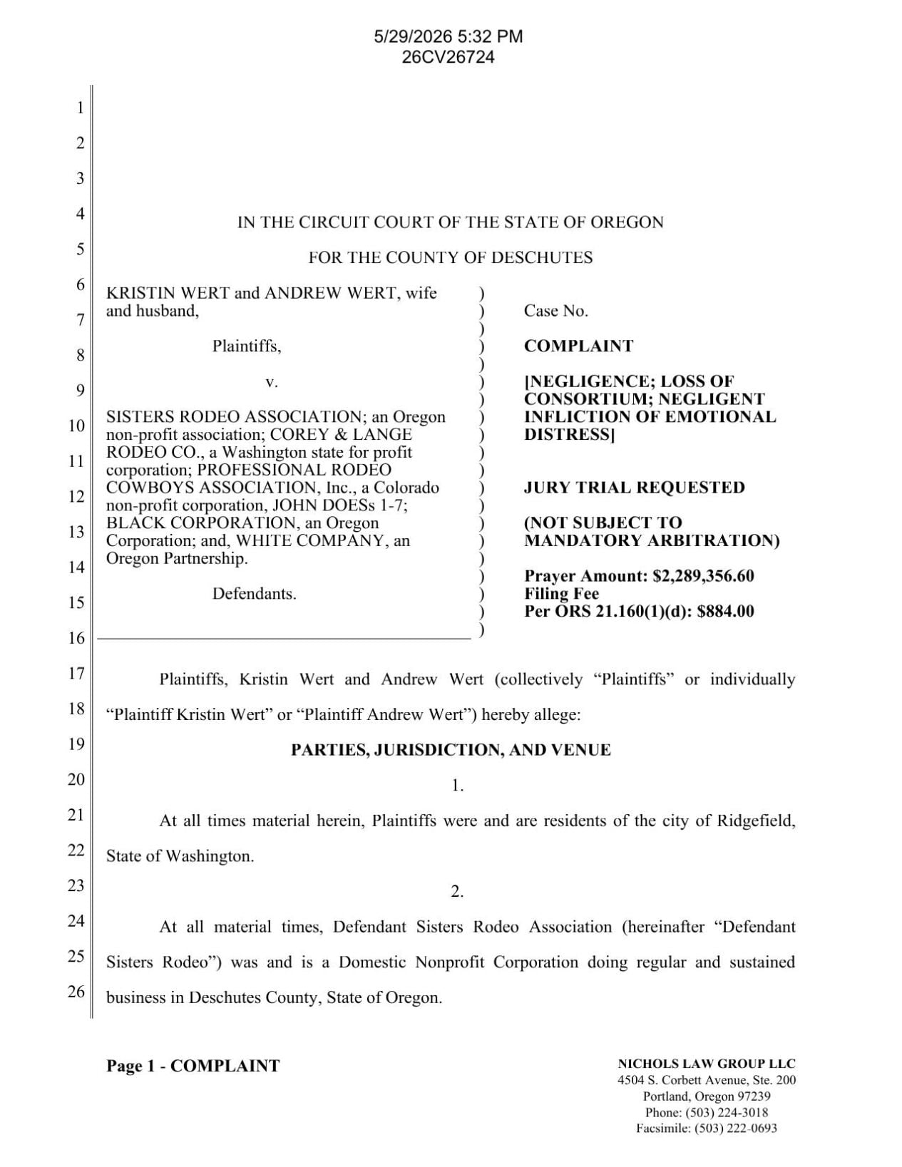 Party Bus bull victims sue Sisters Rodeo for $11.5M | Sisters News ...