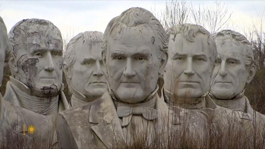 Heads of state: A walk among giant presidential busts | National/World ...