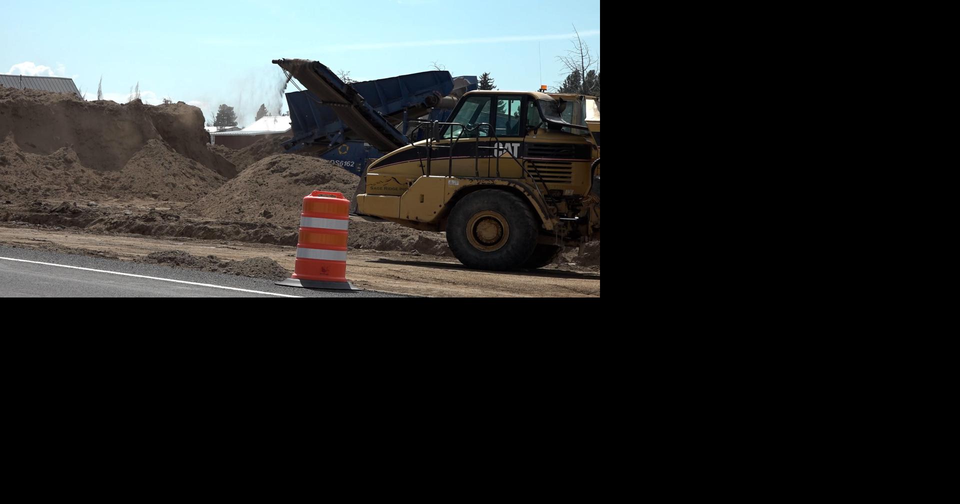 New roundabout on Powell Butte Highway near Bend Airport under ...