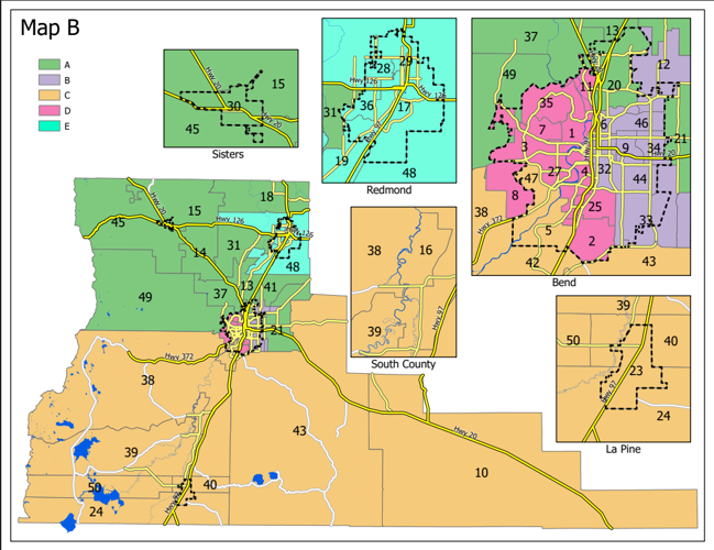 Voter data driving new Deschutes County district maps | Local News ...
