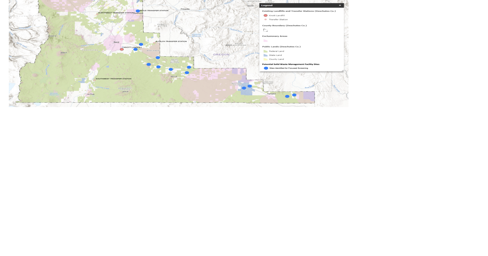 13 potential sites named to replace Knott Landfill: See the map ...