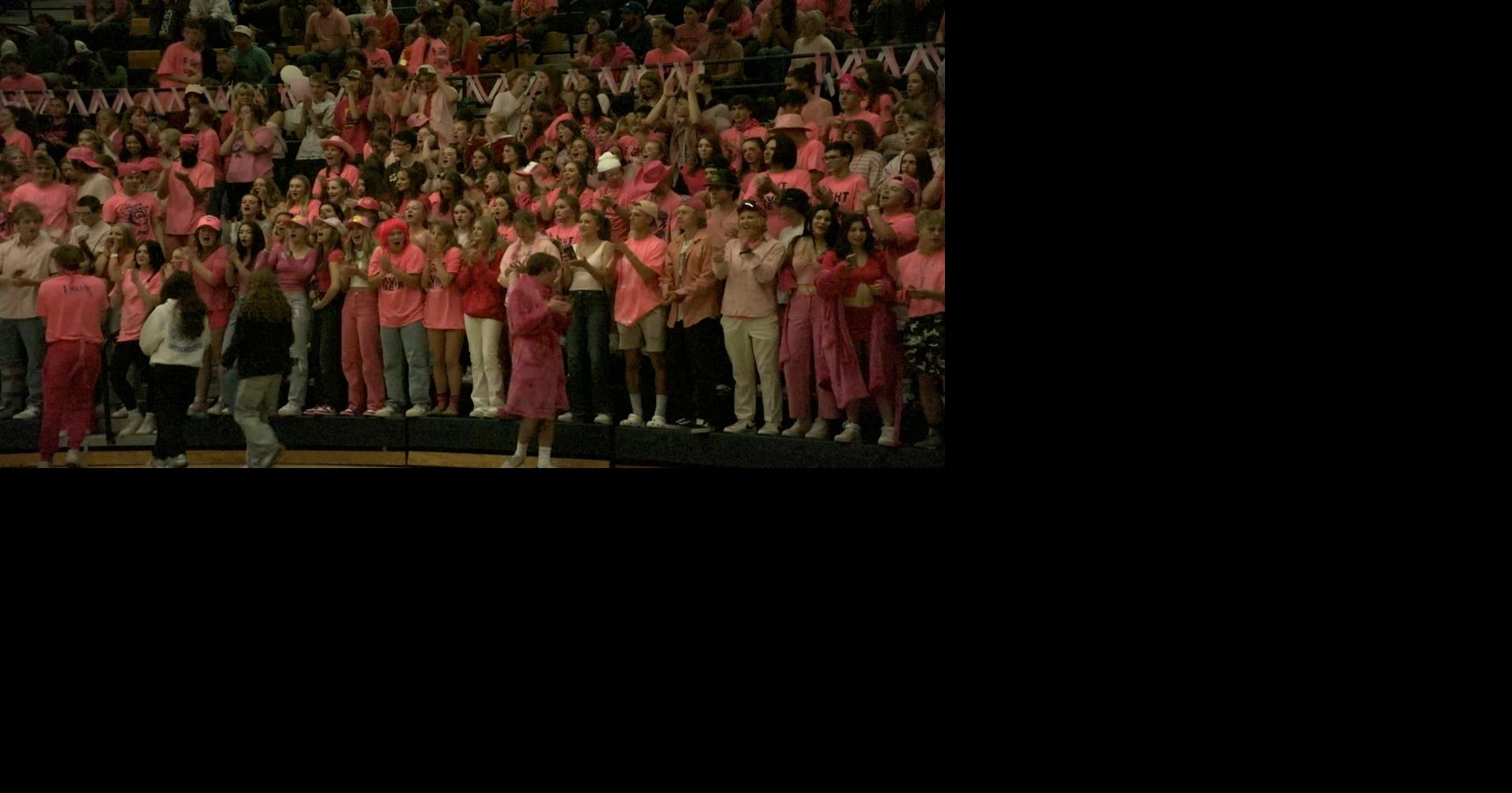 Bend, Caldera high schools unite in 'pink out' for coach battling ...