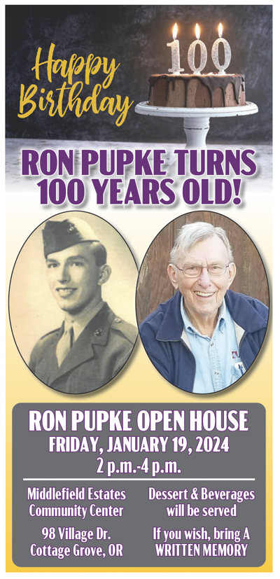 Ron Pupke's 100th birthday celebration postponed | Community ...