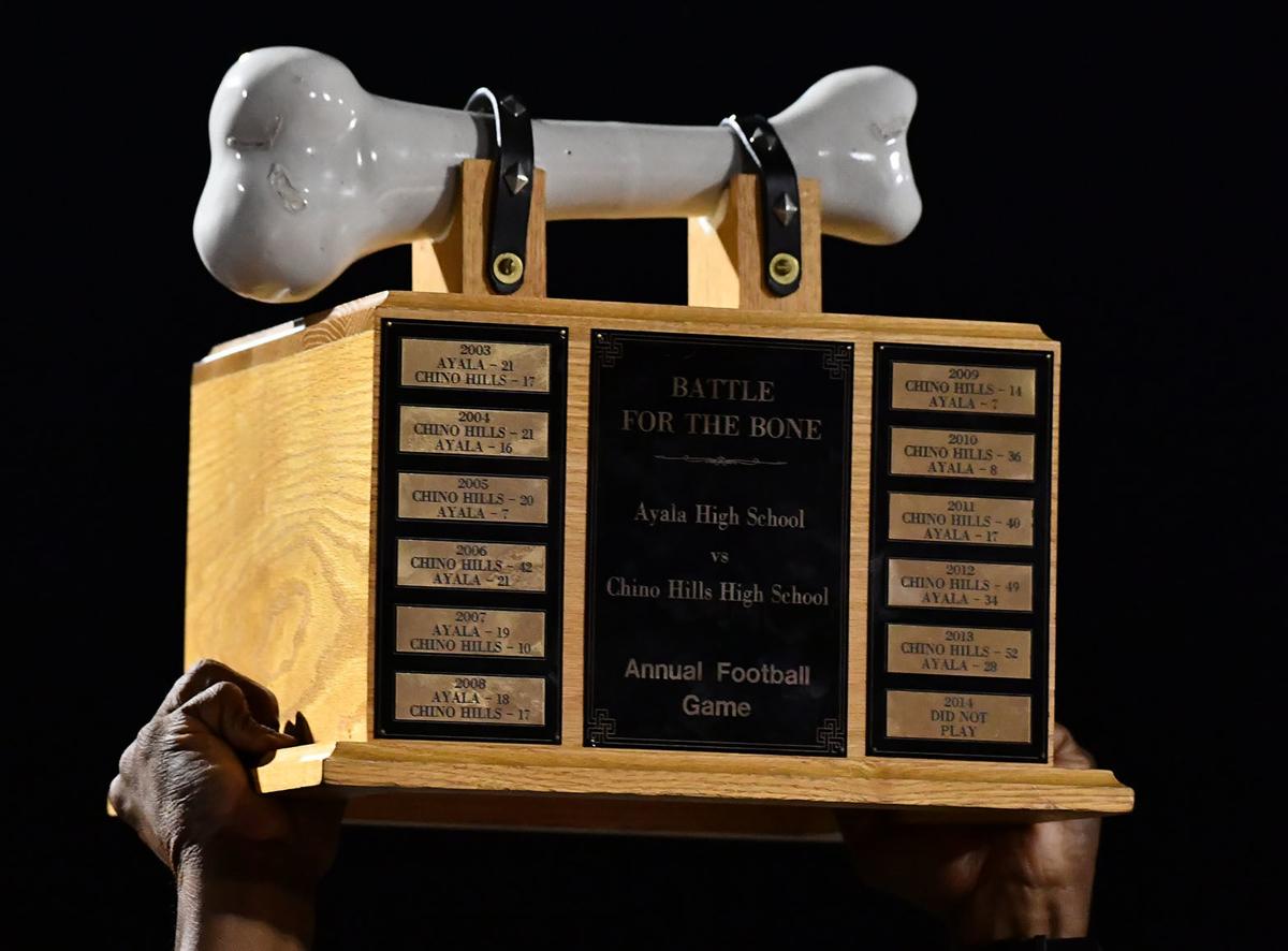 PHOTOS: Battle for the Bone game... Aug. 24, 2019. Ayala 29, Chino ...