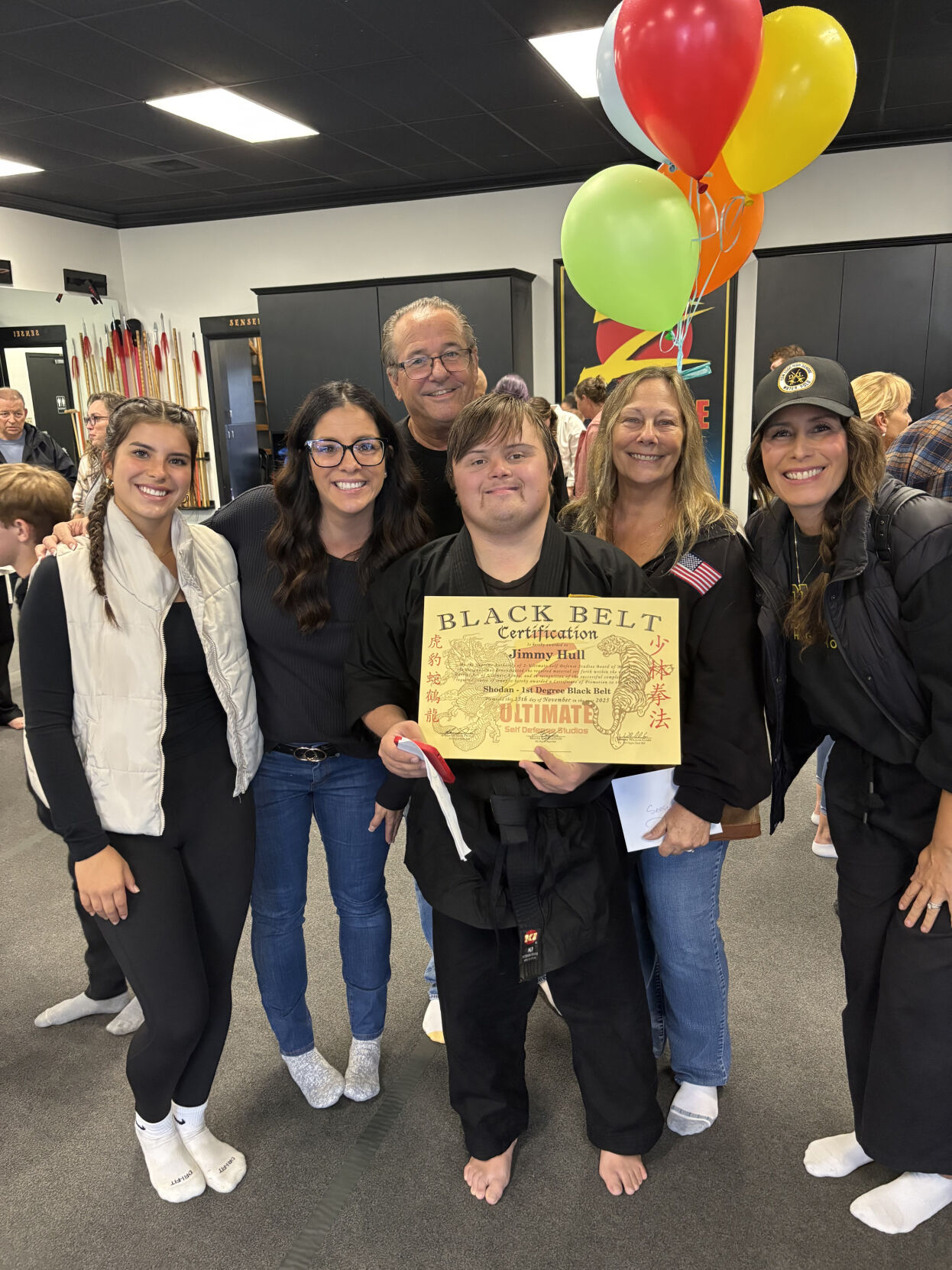 Chino’s Jimmy Hull earns black belt after 12 years | Community News ...