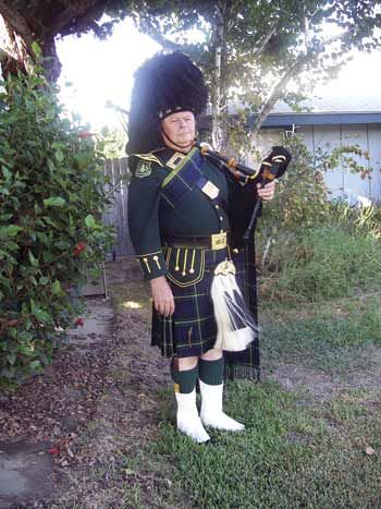 Chino bagpiper calls the tune in Forest Service Honor Guard | News ...