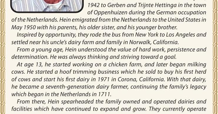 Hein Hettinga | Obituaries | championnewspapers.com