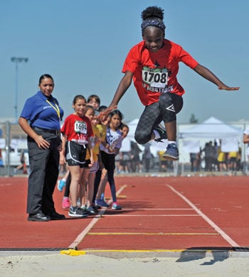 Athletes run fast, jump high at youth meet | Sports and Recreation ...