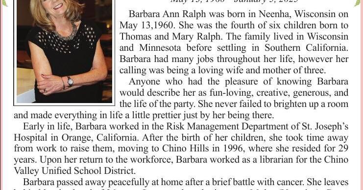 Barbara Ann Jerrett | Obituaries | championnewspapers.com