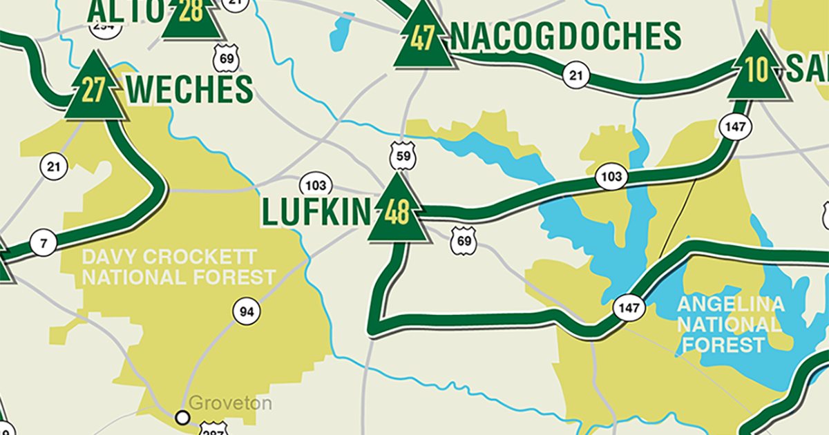 Exploring the Texas Forest Trail | Features | charmeasttexas.com