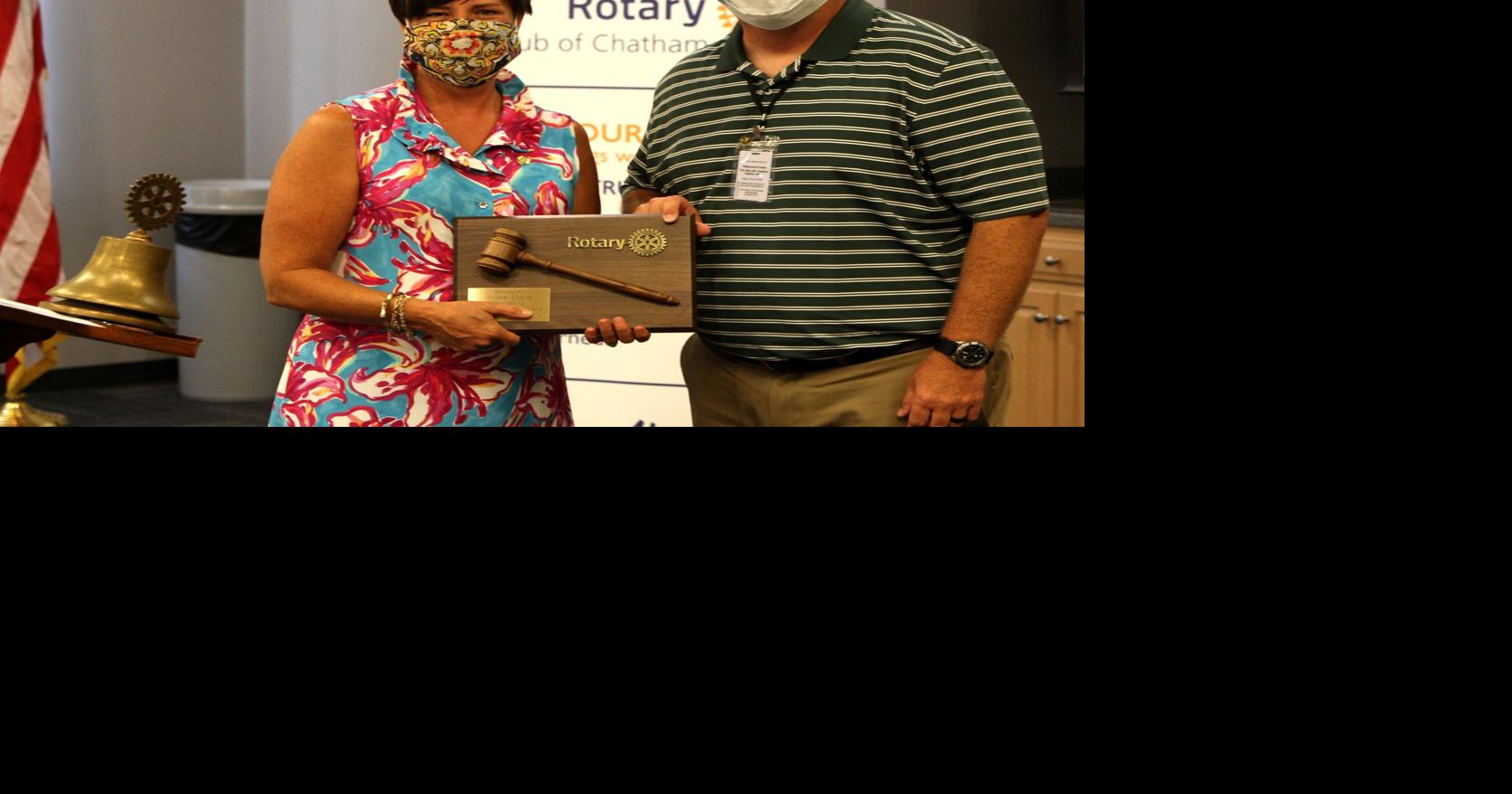 Chatham Rotary Club welcomes new president, member | News ...