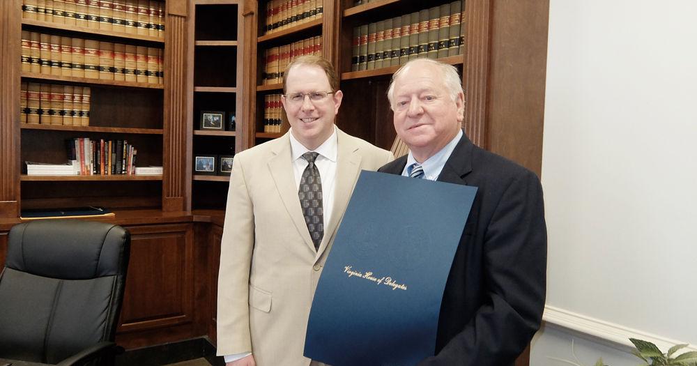 Swanson recognized by Del. Adams | News | chathamstartribune.com