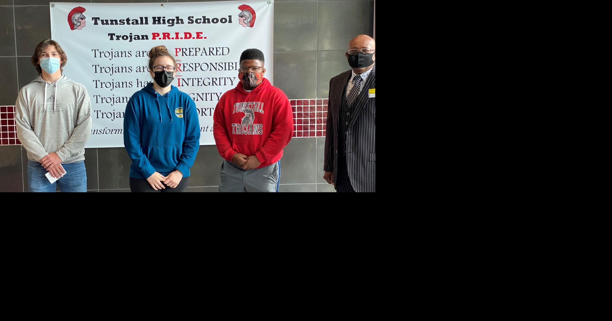 DCC presents Idea Fair Award to Tunstall High School FFA members | News ...