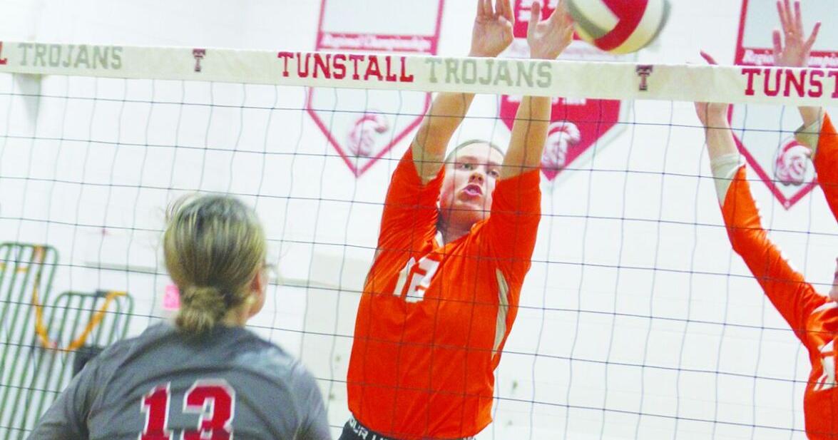 No. 1 Tunstall volleyball advances to Piedmont Tourney finals with win ...