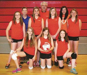 Tunstall Orange wins B League county volleyball championship | Sports ...