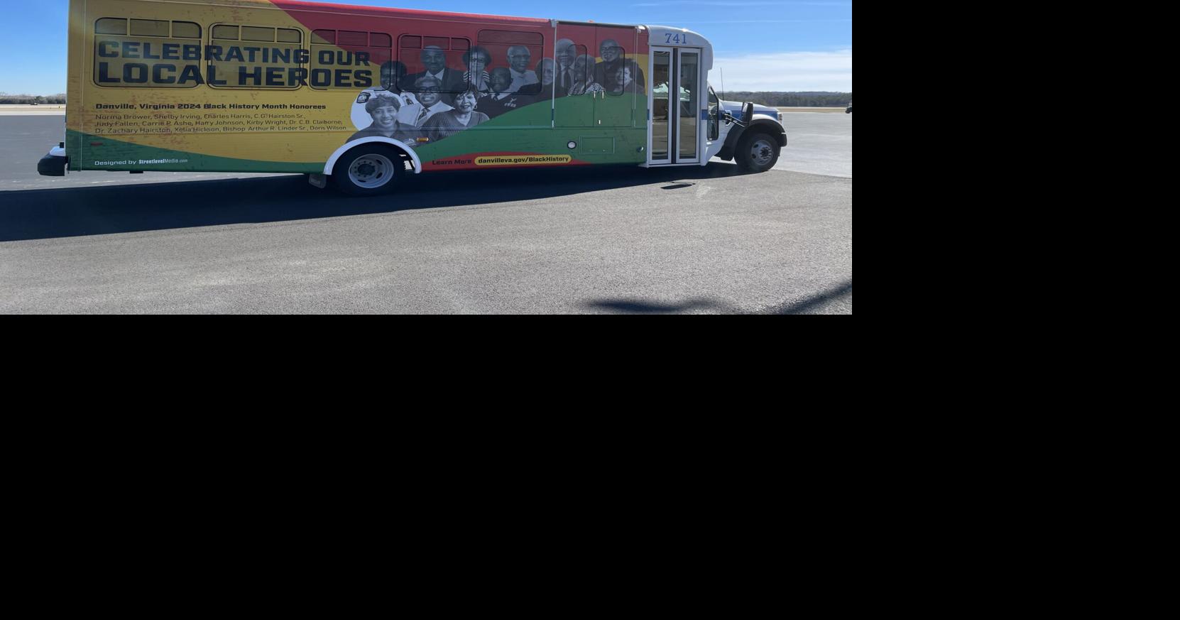 Danville unveils Black History Month bus wrap | News ...