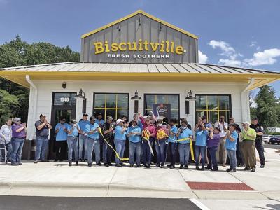Biscuitville celebrates grand opening of new location | News ...
