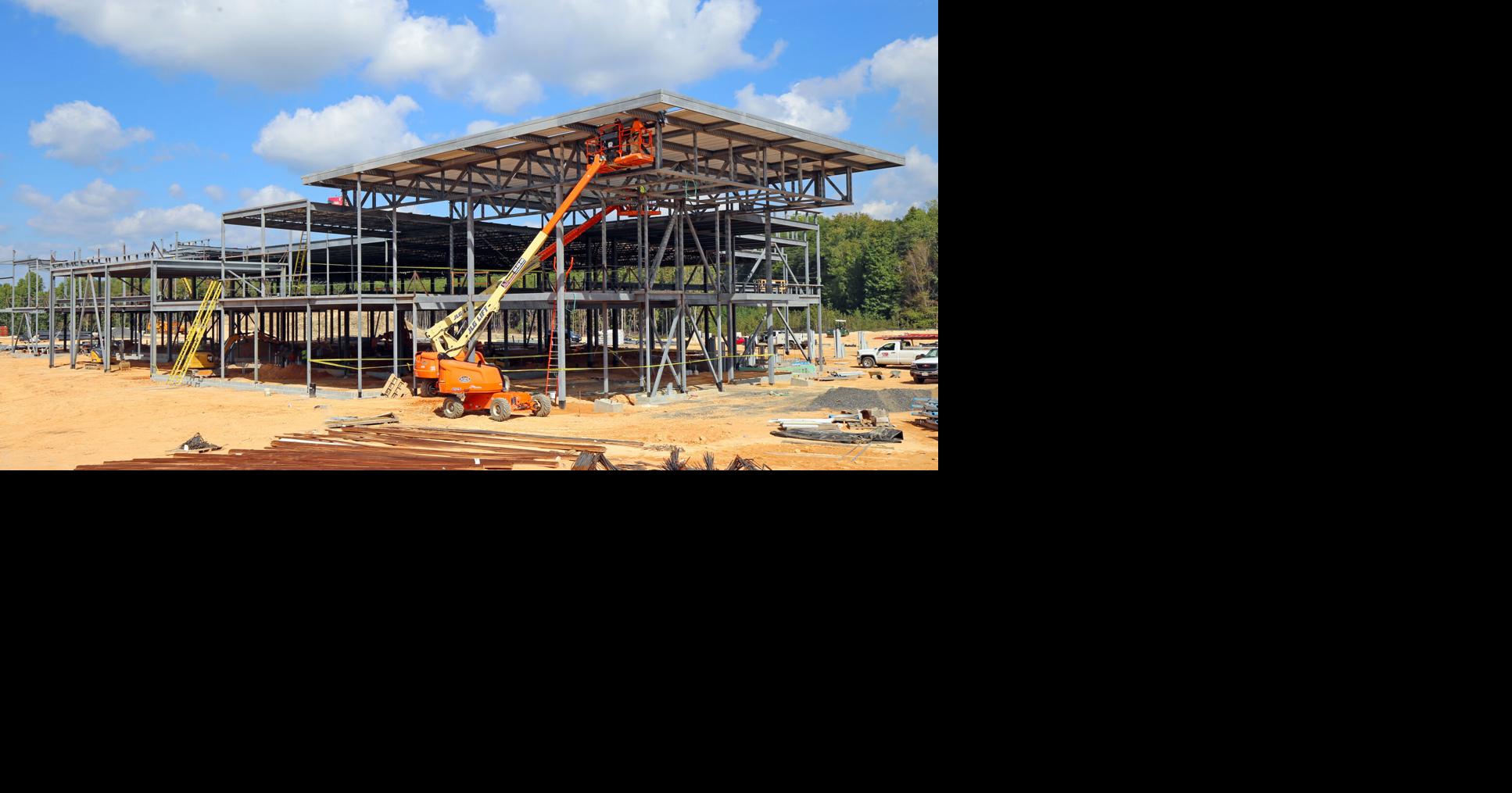 Steel in place for $25.5 million CMA building project | News ...