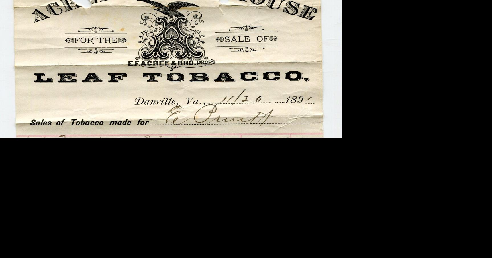 Growth of Acree's & Banner Tobacco Warehouses | Opinion ...