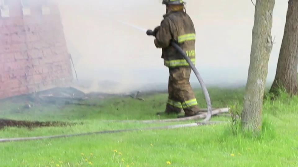 Fire crews mop up Chetek barn fire | News | chetekalert.com