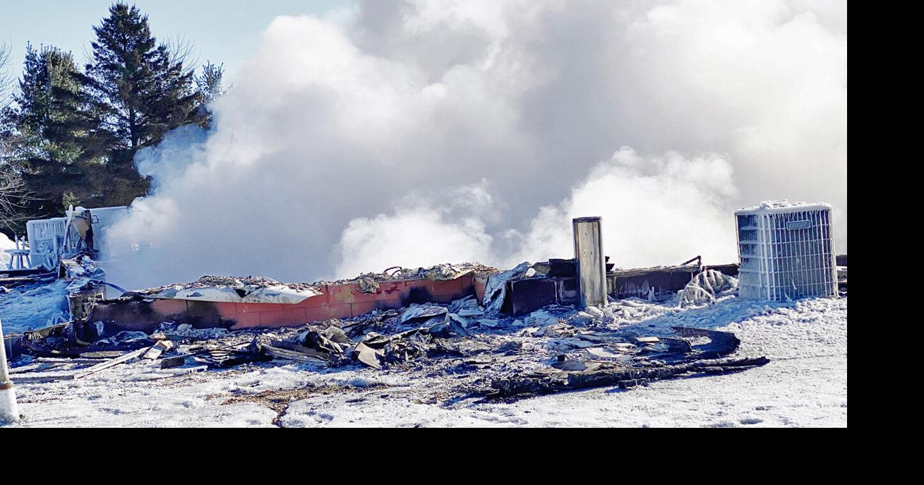 Cameron, Chetek firefighters battle blaze during frigid night, Thursday ...