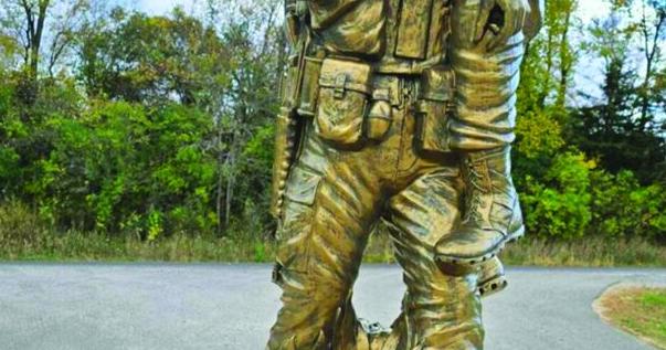 Chetek Area Veterans Memorial will be home to two life-size statues ...