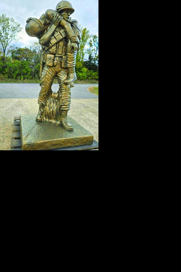 Chetek Area Veterans Memorial will be home to two life-size statues ...