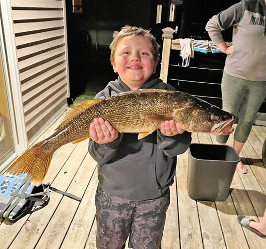 Young fisherman receives 27-inch walleye mount | Outdoors | chetekalert.com