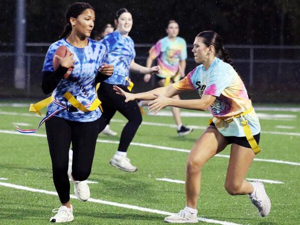 Powder puff football game kicks off Homecoming week | Chetek ...
