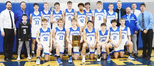 Comets win third straight regional title | Cameron Schools ...