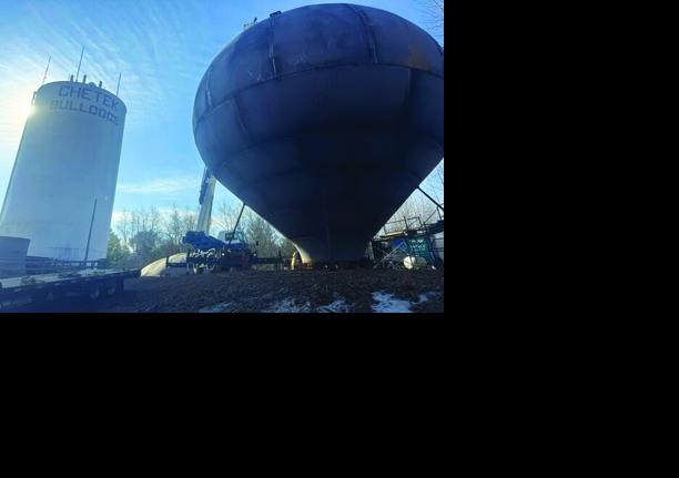 Chetek’s new water tower under construction | Top Stories | chetekalert.com