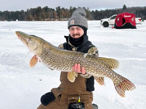 Anglers cash in with big fish at Hydroflites 27th annual Ice Fishing ...