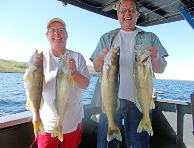 Chetek residents reel in trophy trout, walleye in Canada | Sports ...