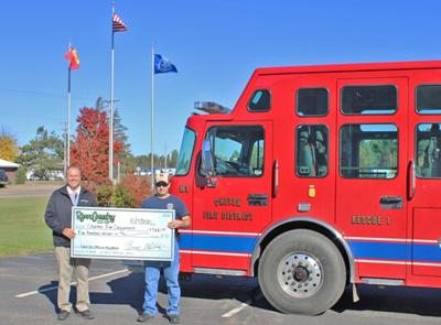 River Country Co-op donates $500 to Chetek Fire Department | Community ...