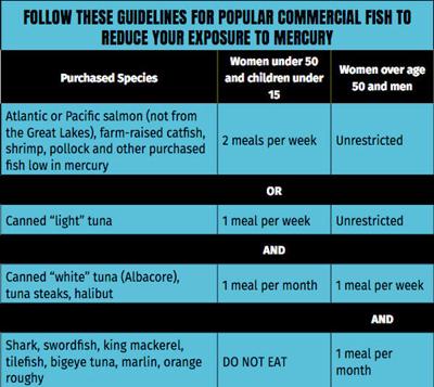 New fish consumption guidelines released | Outdoors | chetekalert.com
