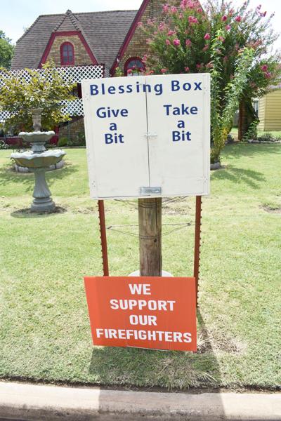 Blessing Box on Missouri Ave. to help Chickasha residents in need ...