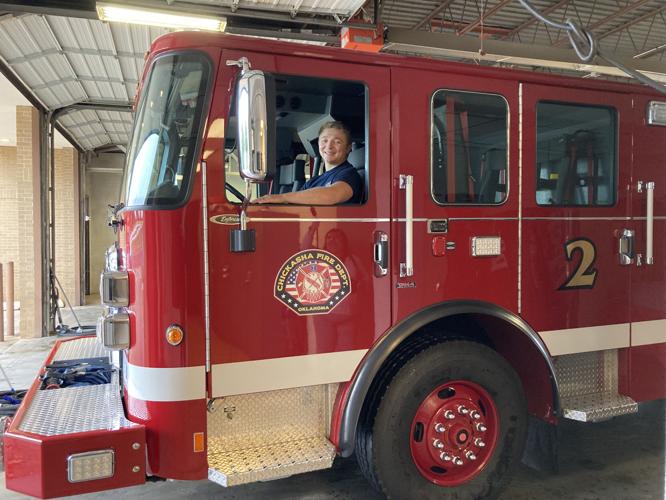 “The Enforcer” fire truck pulls into Chickasha Fire Station 2 ...